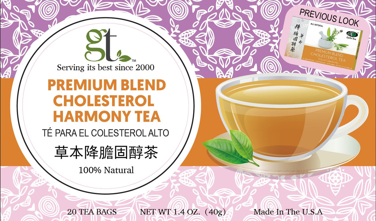 Cholesterol Harmony Tea * Premium Blend - GT - GoTo Tea by New Midori ...
